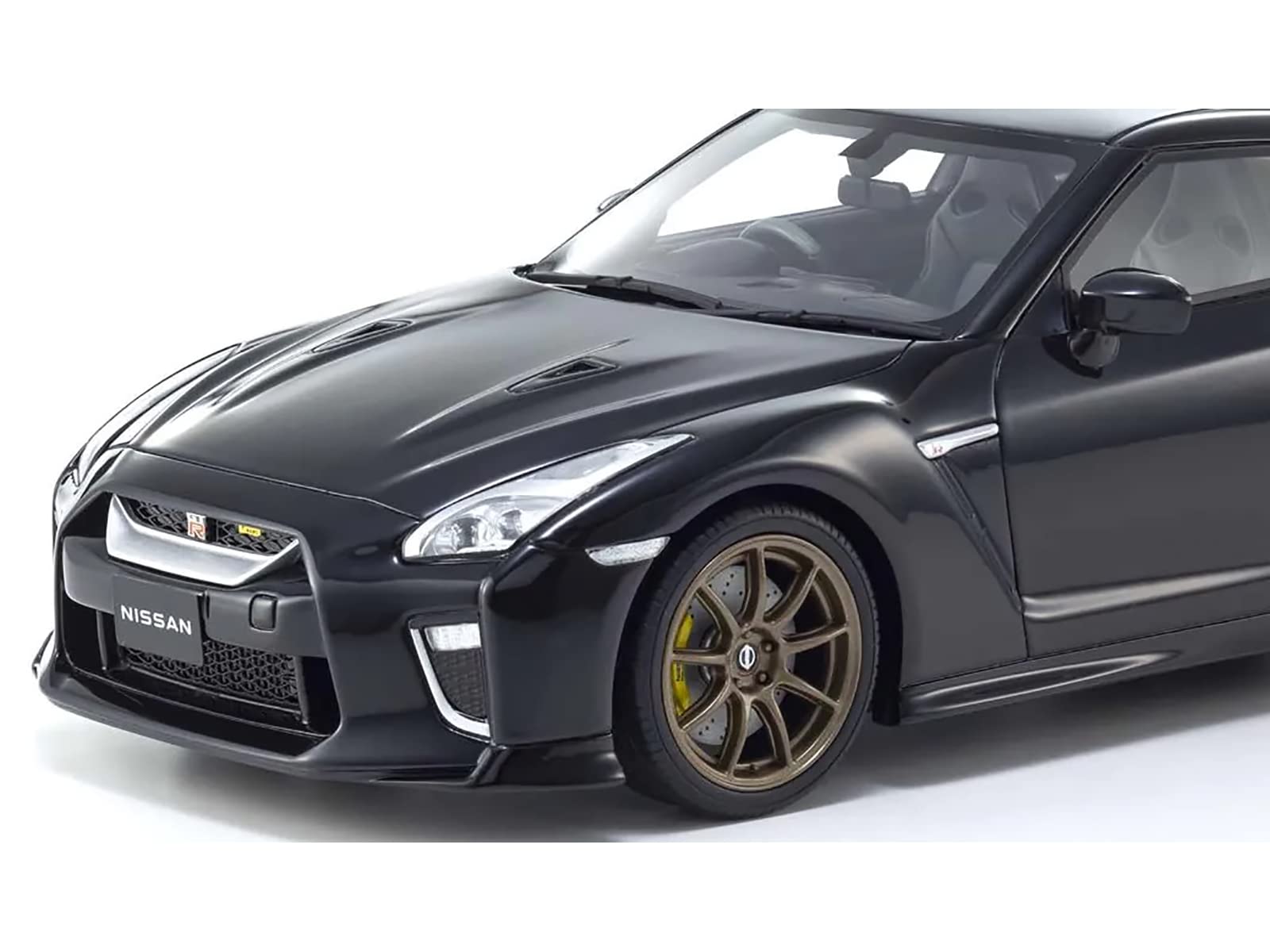GT-R Premium Edition T-Spec RHD (Right Hand Drive) Midnight Purple Metallic 1/18 Model Car by Kyosho KSR 18057 MP