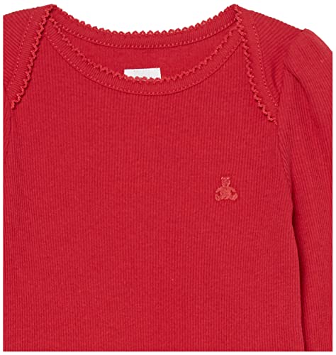 GAP Baby Girls Long Sleeve Bodysuit MODERN RED 6-12M