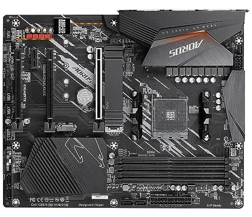GIGABYTE B550 AORUS Elite (AM4 AMD/B550/ATX/Dual M.2/SATA 6Gb/s/USB 3.2 Gen 2/2.5 GbE LAN/Realtek ALC1200/HDMI/DP/PCIe4.0/DDR4/Gaming Motherboard)