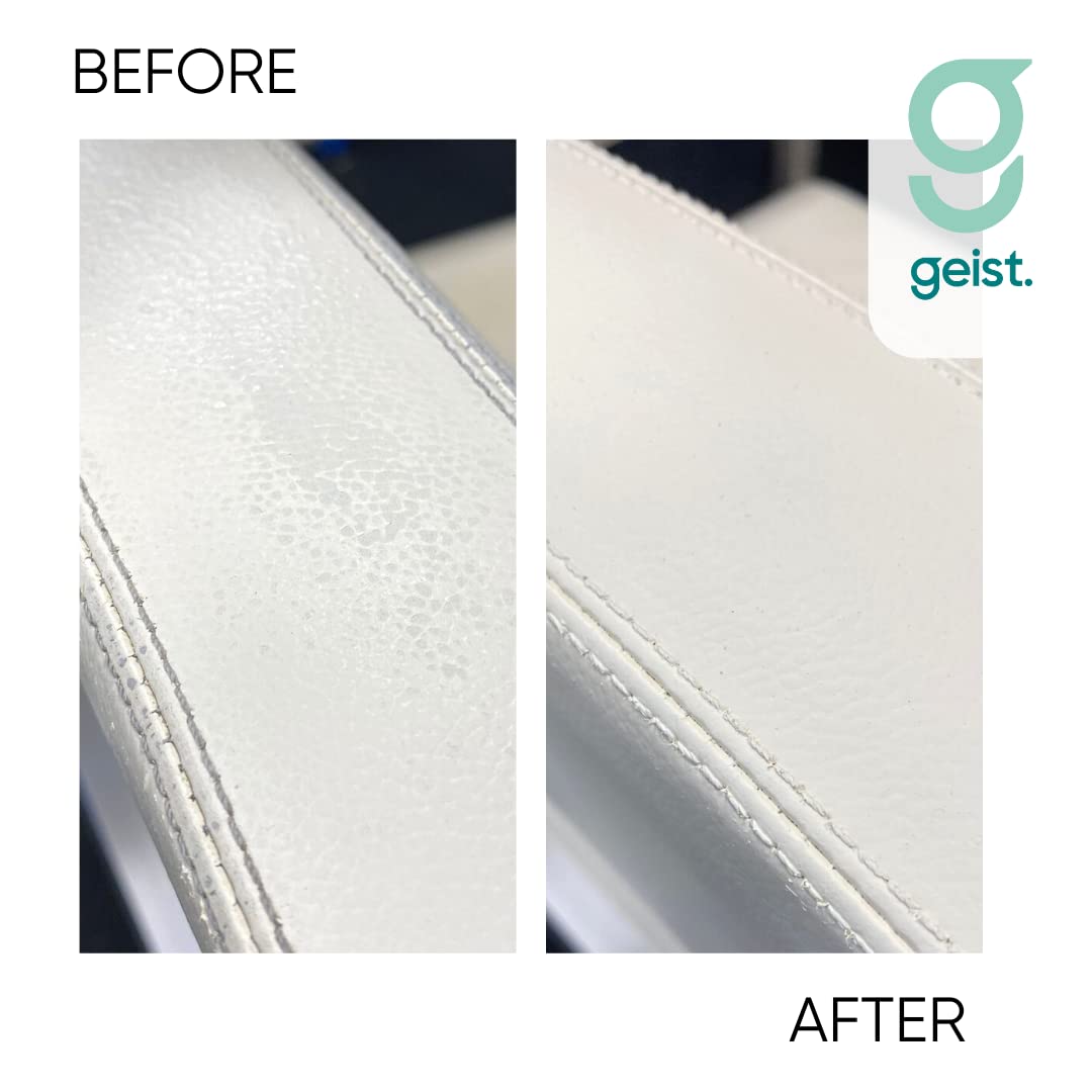 Geist. Easy DIY Colour Restorer for Leather & Vinyl | Refresh, repair & re-dye scuffs, colour damage and small cracks | 50ml Mahogany Brown