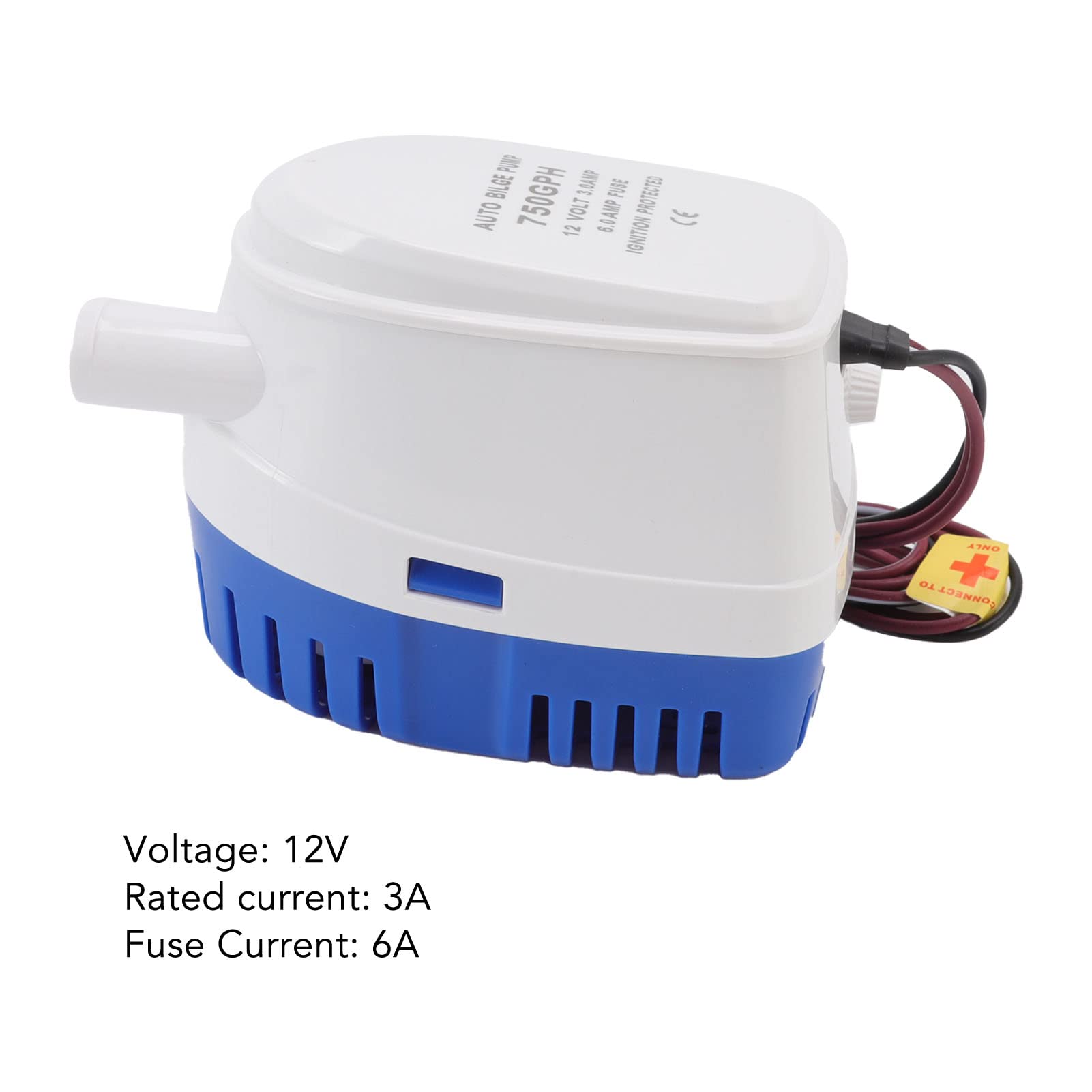 Gaoxin Heavy Duty Submersible Mini Swimming Equipment Automatic Bilge Pump (12V)