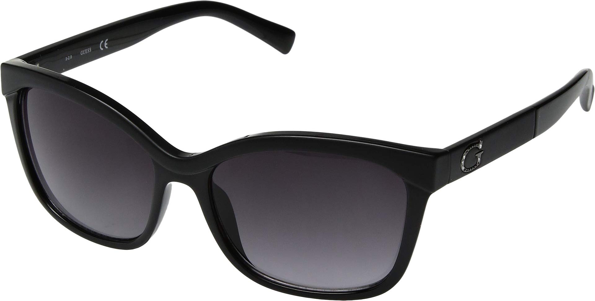 GUESS GF0300 Shiny Black/Gradient Smoke One Size