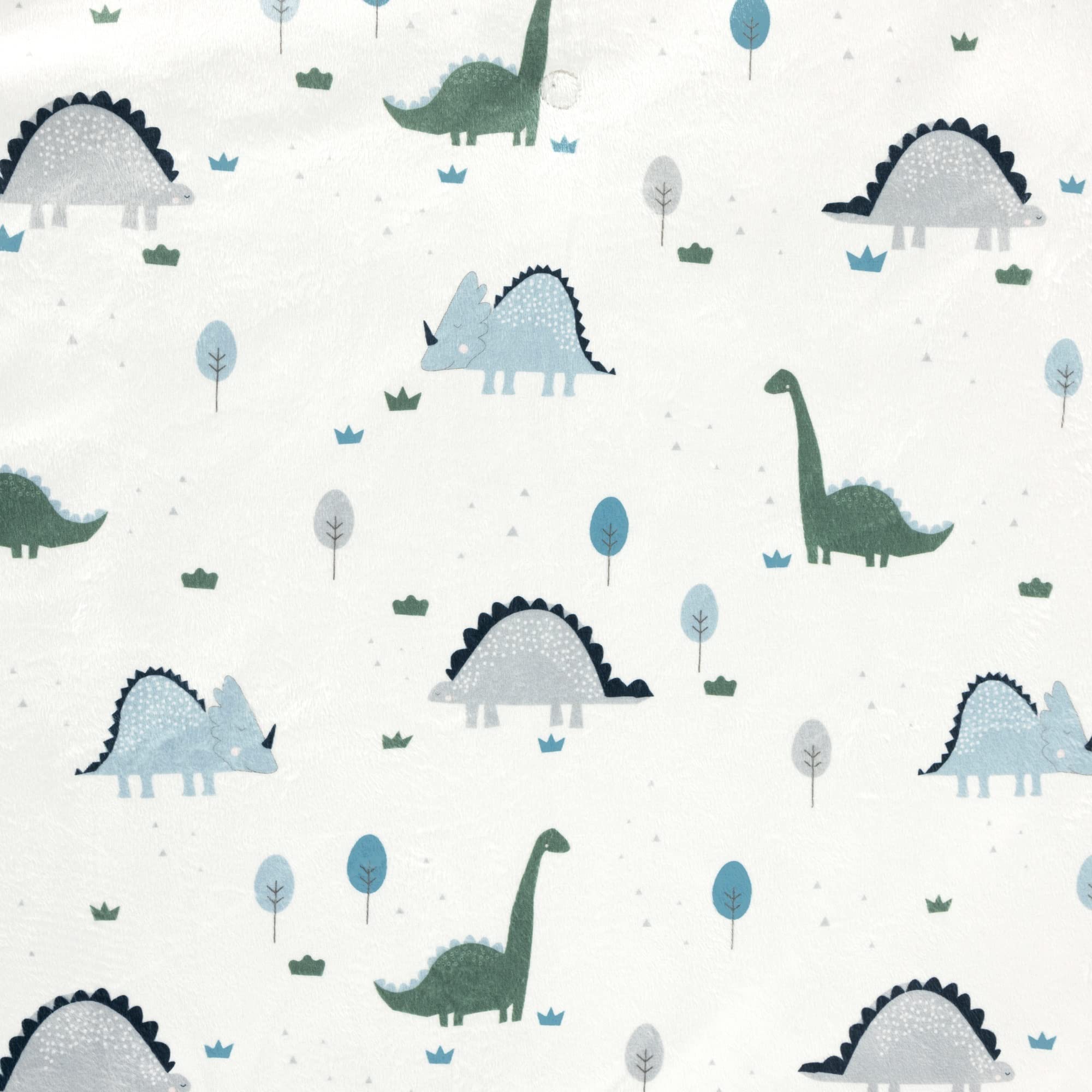 Lush Decor Baby Dinosaurs Roar Soft & Plush Fitted Crib Sheet, 52"x 28" x 9", Dusty Teal & Gray