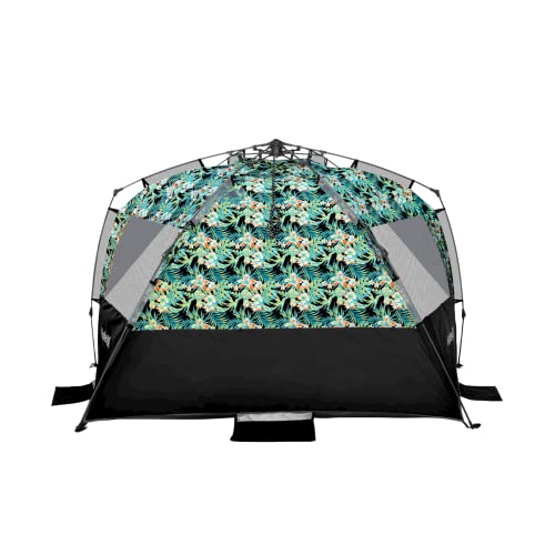 Hurley Beach Tent, Hawaiian Garden Black