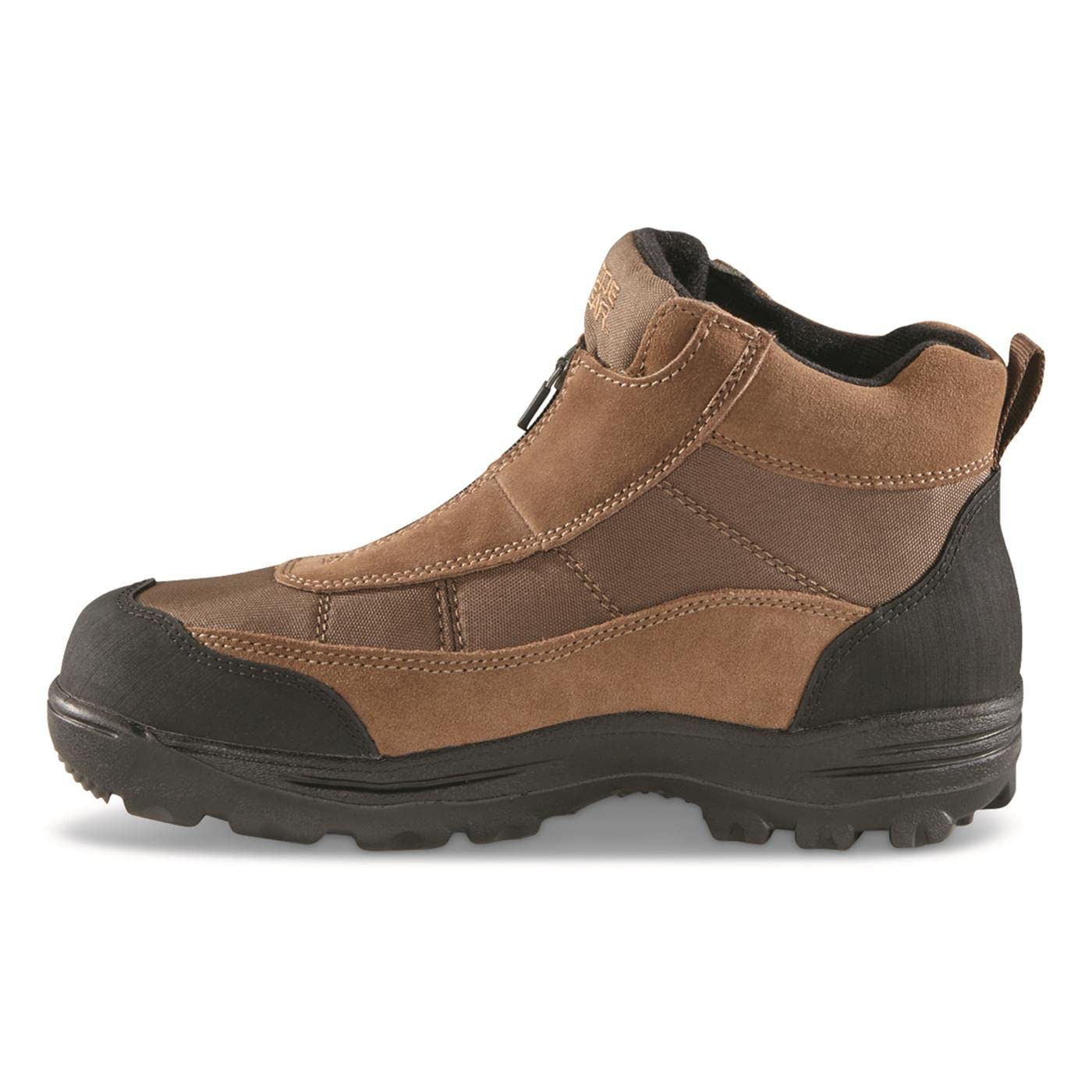 Guide Gear Men's Silvercliff II Mid Waterproof Hiking Boots, Mossy Oak Break-Up Country, 10 2E (Wide)