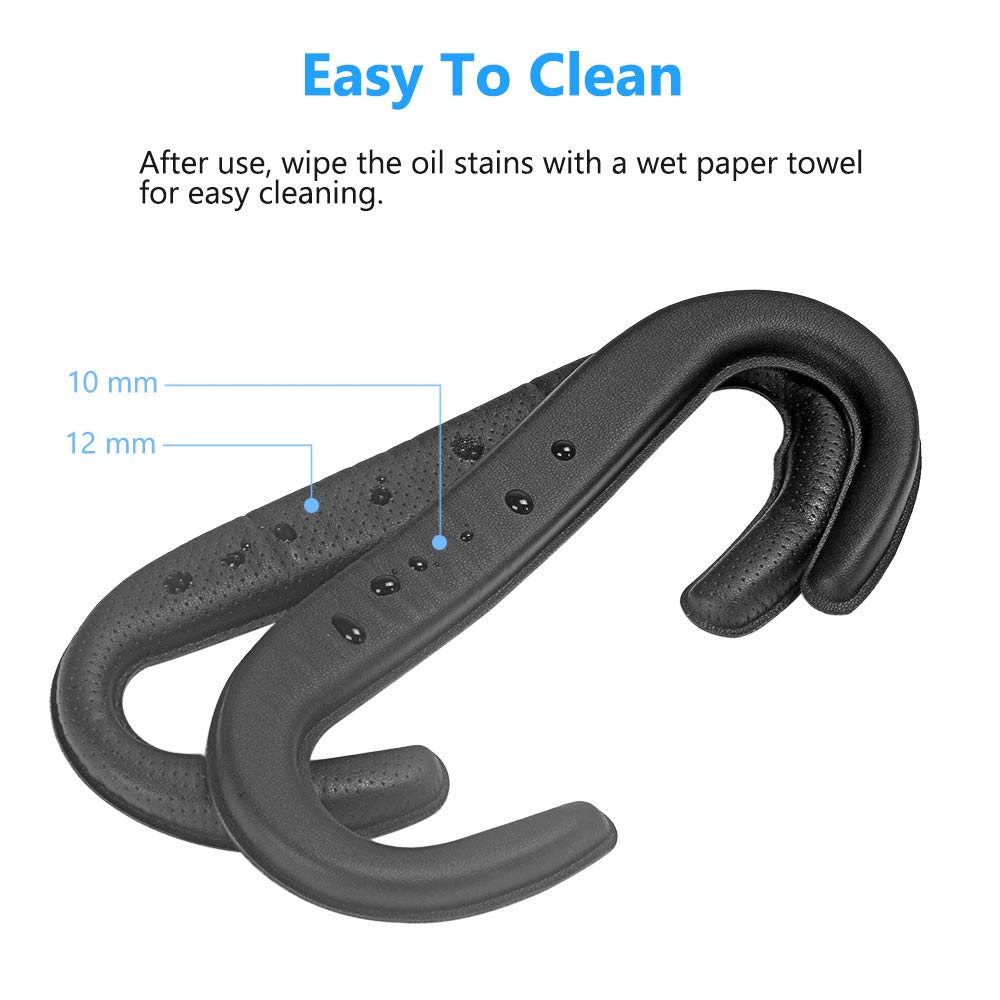 HIJIAO Latest Upgrade Accessories for Oculue Quest 2, including VR Facial Interface Bracket & PU Leather Foam Face Cover Pad Replacement & Protective Lens Cover for Oculus Quest 2