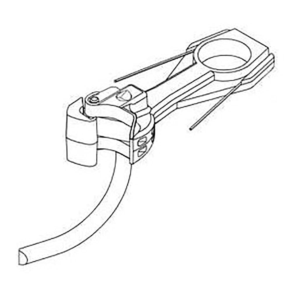 HO Whisker Shelf Coupler, 19/64" Center (2pr)