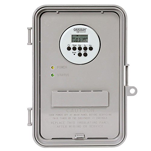 Intermatic GM40AVE-RD89 Led Outdoor Digital Timer 24Hr 7Day Gm40Ave-R