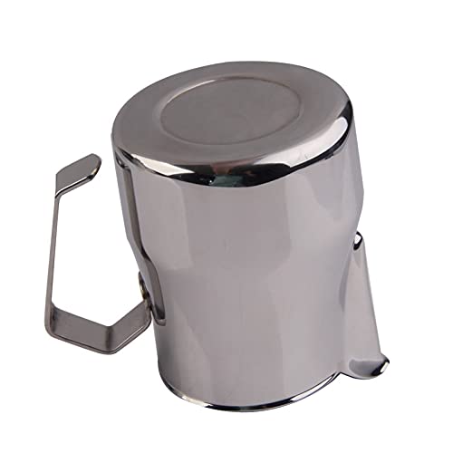 gravy boat set 350/550ml Thick Stainless Steel Espresso Latte Art Milk Frothing Pitcher Steaming Jug Foam Container gravy boat with lid (Size : 600ml)