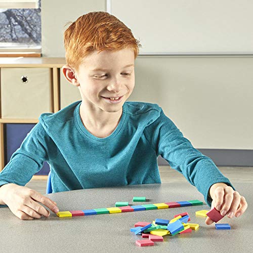hand2mind Learning at Home Family Engagement Cross-Curricular Kit for Grade 5, Reading and Math Activity Book with Hands-On Manipulatives, Spanish Translations for Key Materials