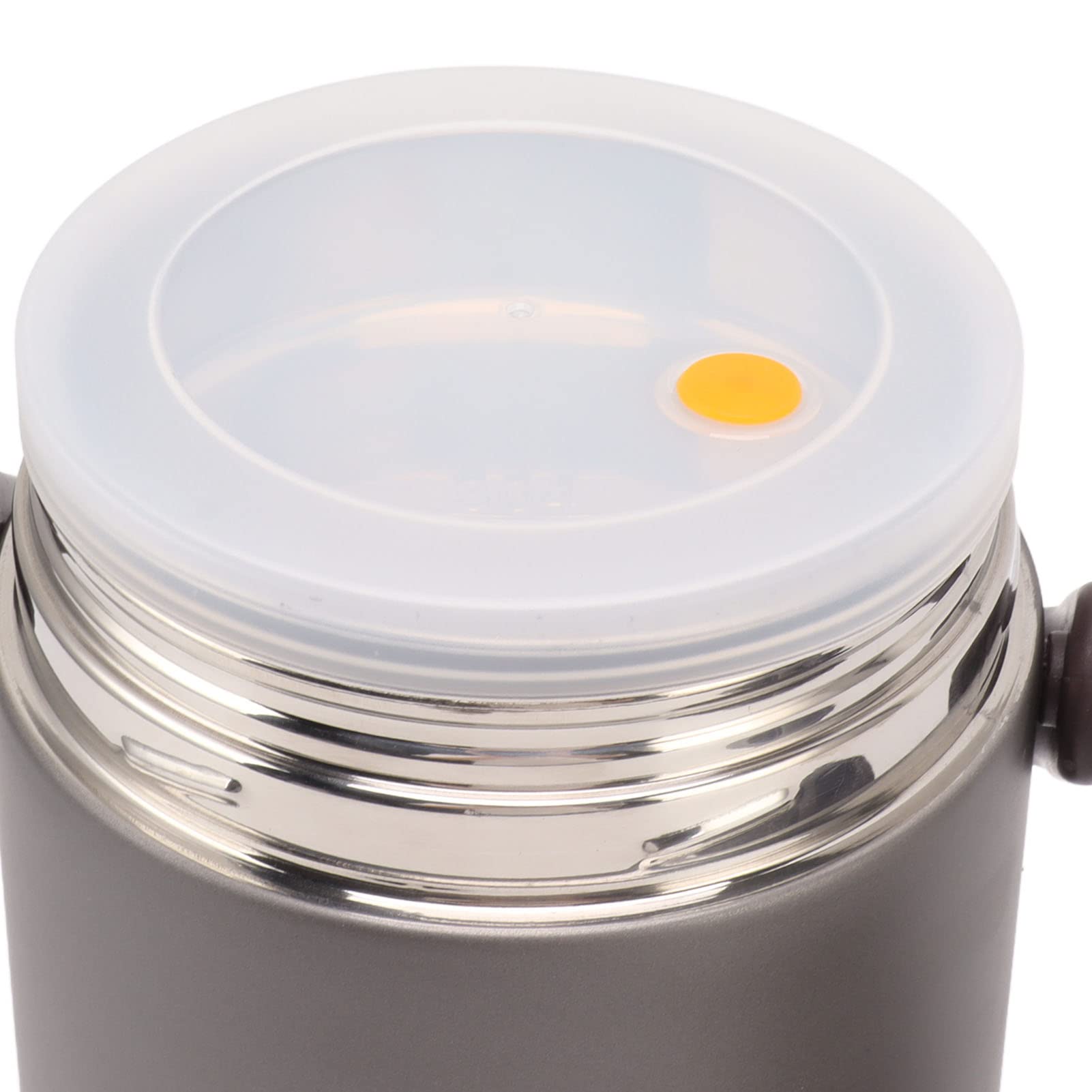Insulation Vacuum Food Jar, 2L Multi Layer Dark Gray Large Capacity Insulated Food Container for Office