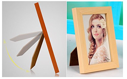 Ieoyoubei 2-Pack Frame Photo Frame Desktop Or Wall Hanging Decoration,Display Size 5x7" Red