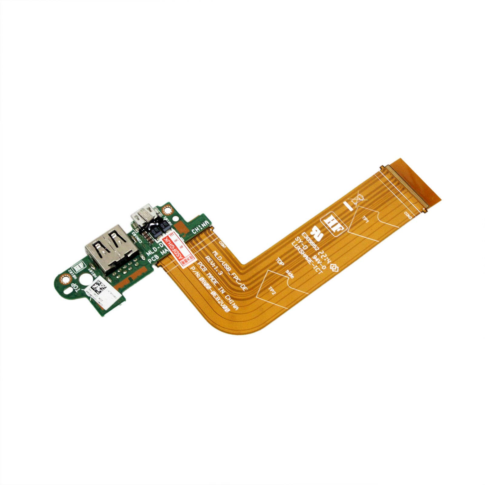 GinTai MLD-DB-USB Charge Charging Port PCB Board Replacement for Dell Venue 11 PRO T06G 5130 Tablet
