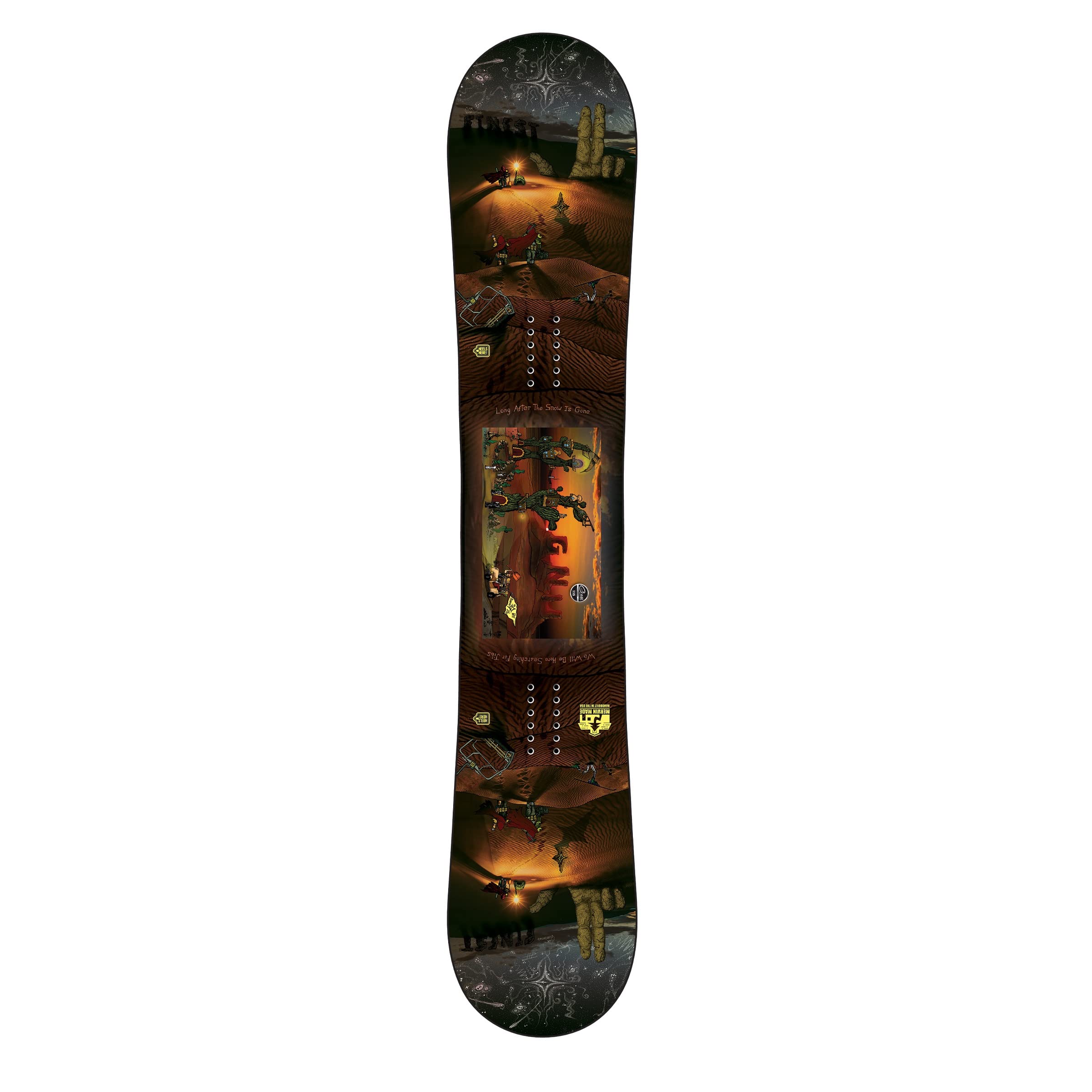 Gnu Finest Mens Snowboard 157cm