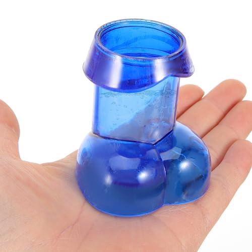 HOLIDYOYO 6Pcs Funny Wine Glass πππ§π’Ε‘ Shape Whiskey Glasses Champagne Glasses Wine Cup Novelty Drinking Cup Decoration for Bars Night Clubs