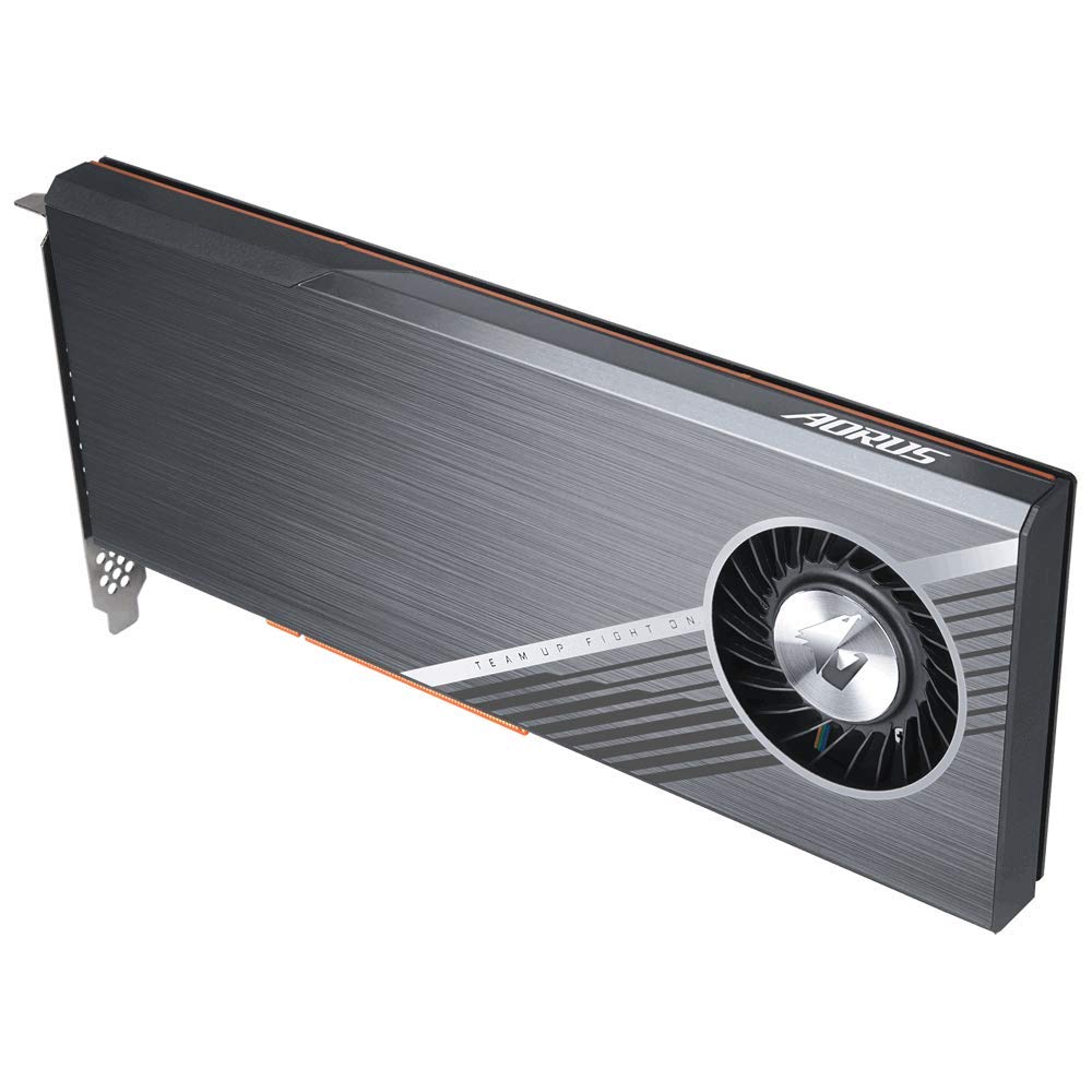 GIGABYTE AORUS Nvme Add-in-Card 2TB High Performance Gaming, Advanced Thermal Solution with Copper Heatsink, Toshiba 3D TLC, SSD GP-ASACNE6200TTTDA