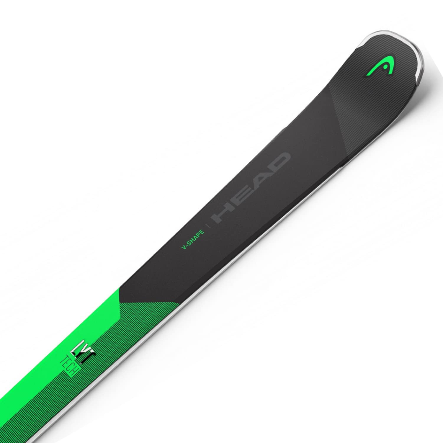 HEAD Unisex V-Shape V4 XL LYT Tech Graphene Lightweight All-Mountain Skis with PR 10 GW Promo Bindings, 156 cm