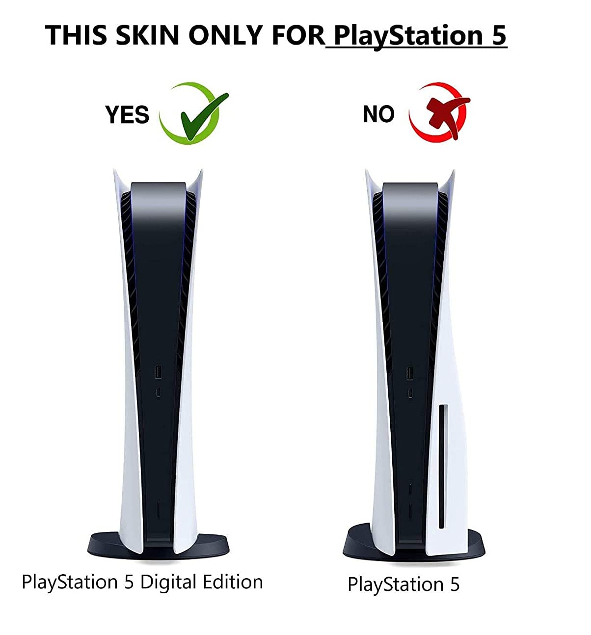 InnaGeek - Protective Skin Sticker Vinyl for PS5 Digital Edition Edition Basketball Movie Space King James
