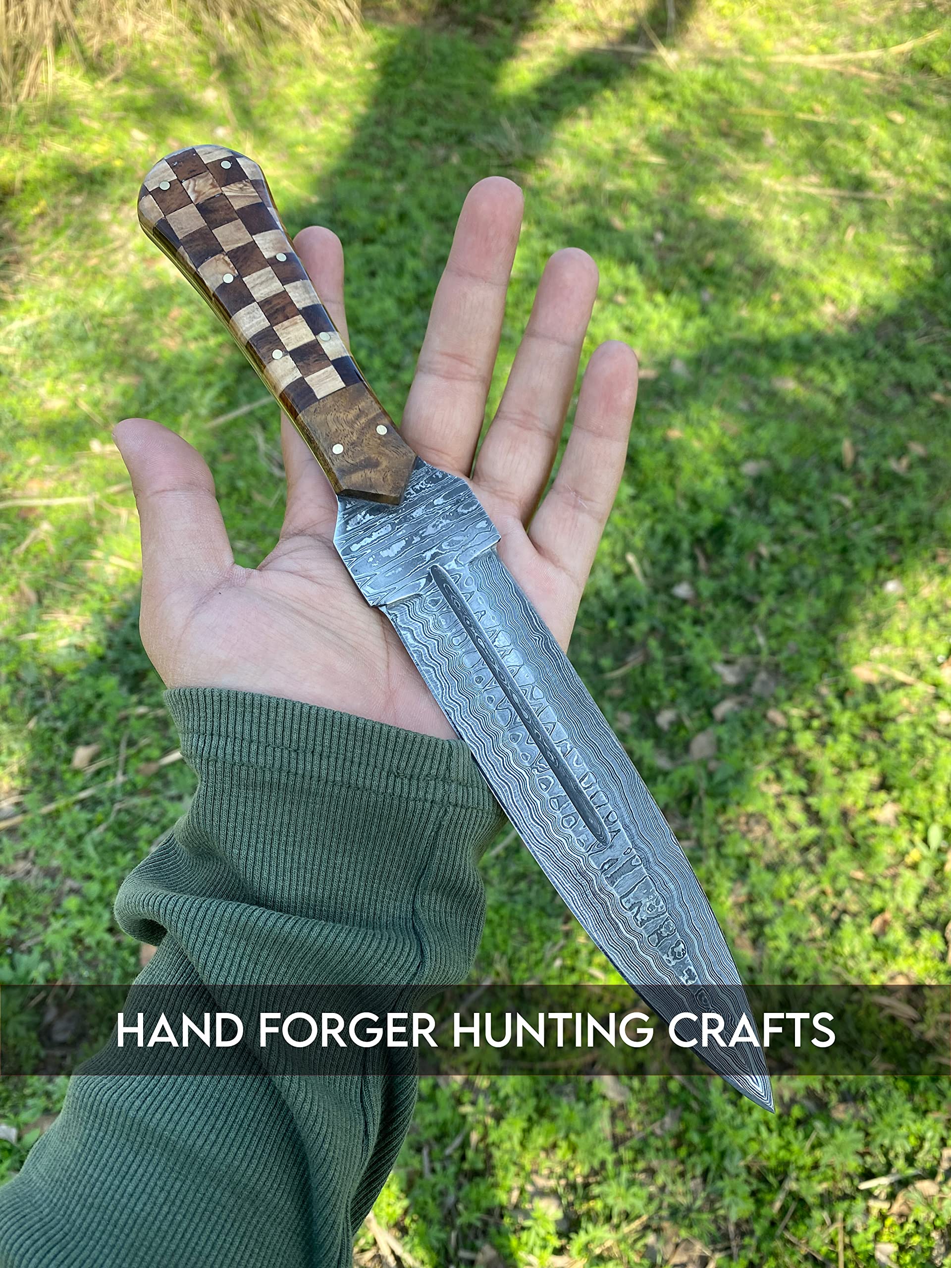 Hand Forger Hunting Crafts Viking Axe Set Hatchet, Throwing Axes, Hand Axe for Him! Woodworking Tools, Viking Gifts for Men, Camping Hatchet, Tomahawk, Bearded Axe Included (RTX 3)