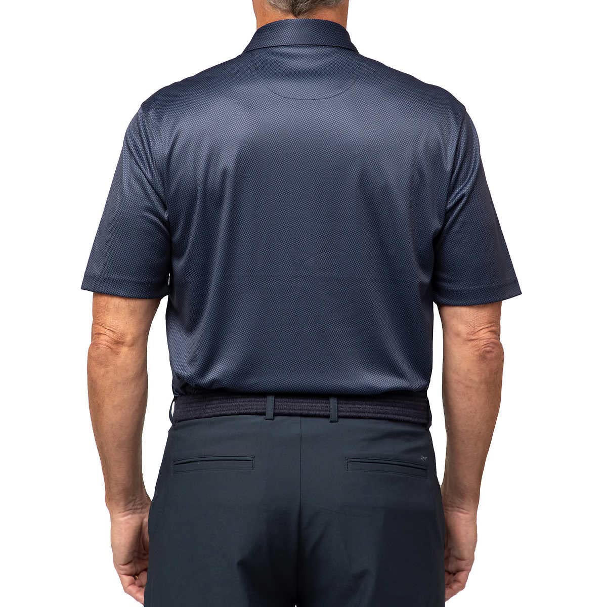 Greg Norman Men's ML75 Polo |USA Golf Polo Tshirts for Men | Collared Shirt Men | Polo Shirts for Men - Dark Blue X-Large