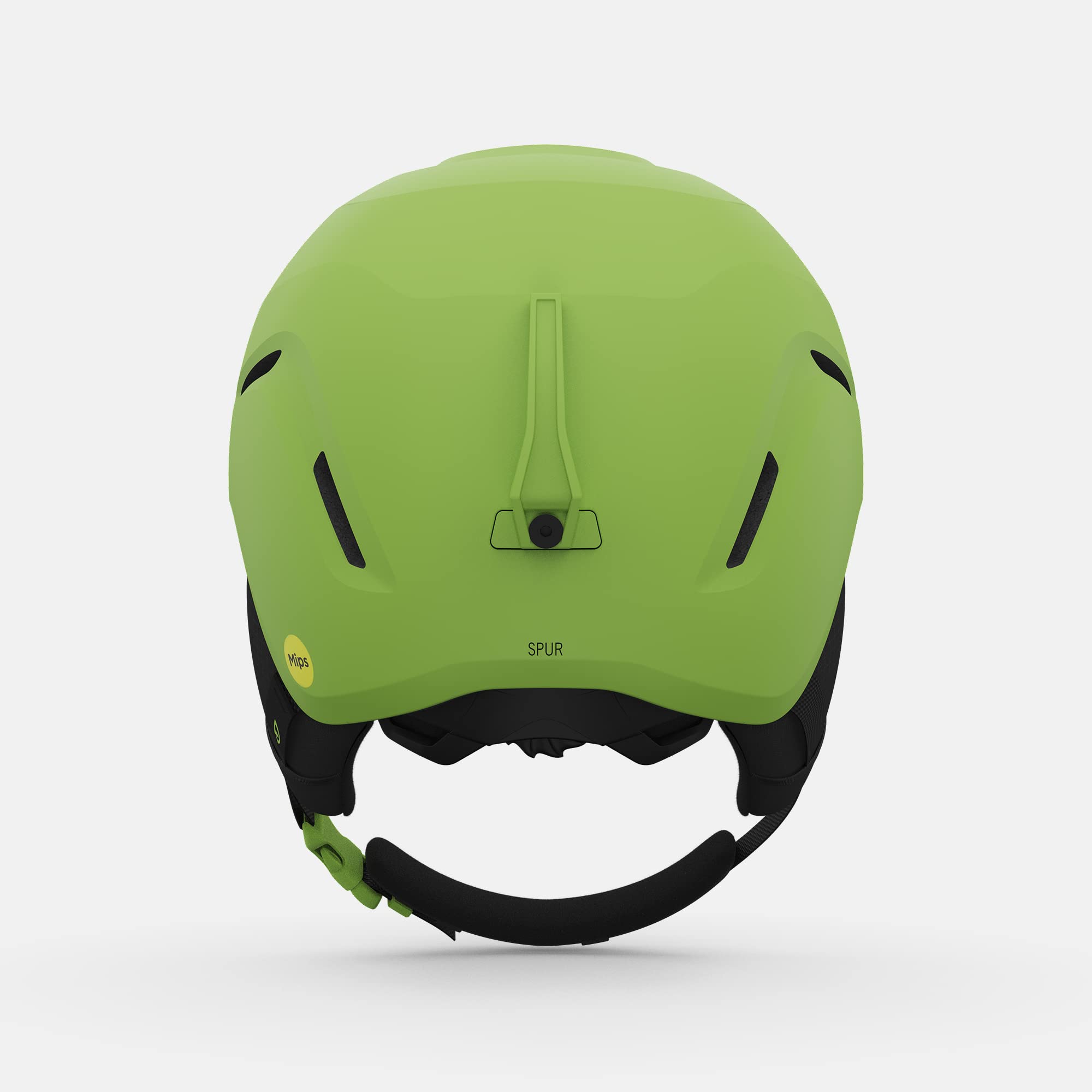Giro Spur MIPS Kids Ski Helmet - Snowboard Helmet for Boys & Girls - Matte Bright Green - Size S (52-55.5cm)