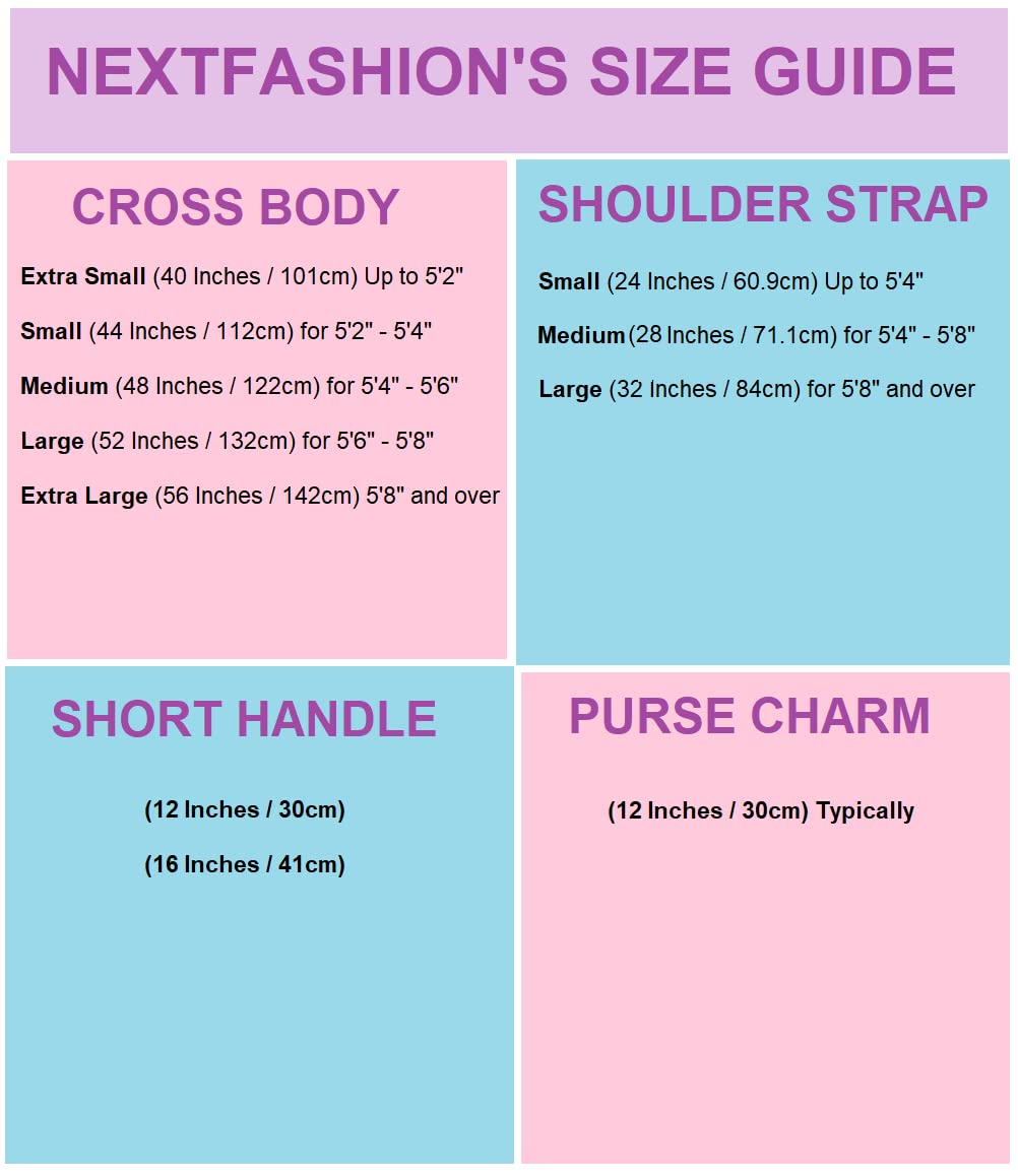 NEXT FASHION Box Purse Chain Crossbody Shoulder Strap (9mm) Replacement - (48" / 120cm)