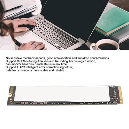 M.2 K300 SSD, 3D TLC Flash Type 4 Maximum Channels Computer SSD Plug and Play for Desktop PC for Laptop 128GB