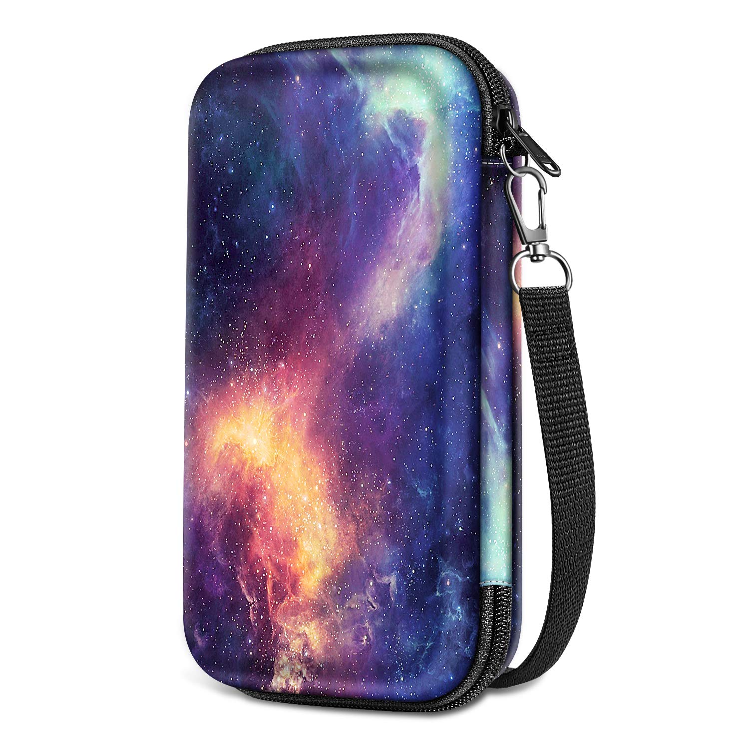 Graphing Calculator Carrying Case for TI-84 Plus CE, Fintie Hard EVA Shockproof Protective Box for TI-84 Plus/TI-83 Plus CE/Casio fx-9750GII (Galaxy)