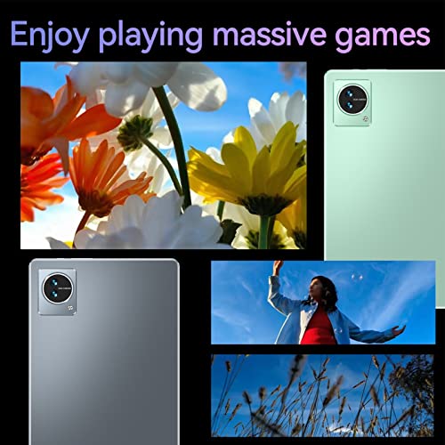 Haofy HD Tablet, 5G WiFi COTA Core CPU Office Tablet US Plug 100‑240V Dual Camera 8GB RAM 128GB ROM for Travel (#2)