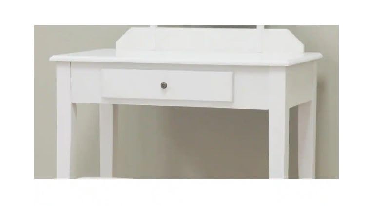 Frenchi Home Furnishing Vanity Set, One Mirror, White
