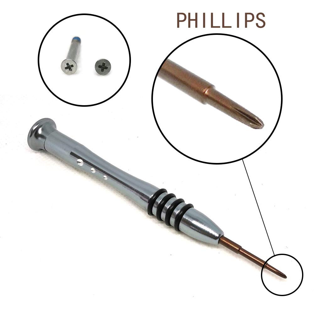 GODSHARK 2 Sets Replacement Screws with Screwdriver for MacBook Pro 13" 15" 17" A1278 A1286 A1297 2009-2012, Unibody Bottom Case Cover Phillips Repair Tool Kit Notebook Laptop PC Computer Screw