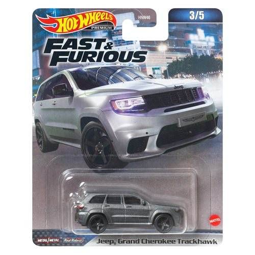 Hot Wheels 2023 Fast & Furious Premium Diecast Car Complete Set of 5 Vehicles from HNW46-956A Release