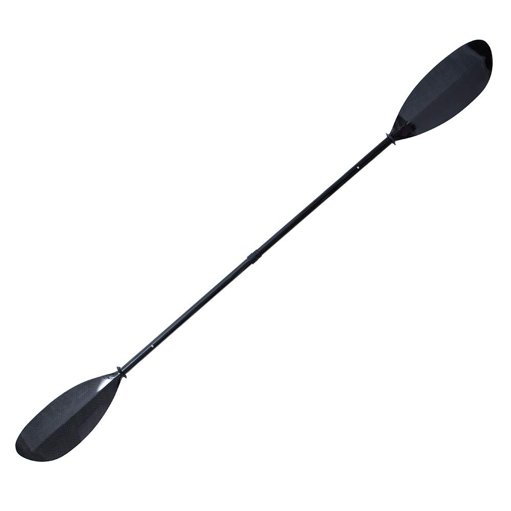 HEYTUR 4 Piece Kayak Carbon Adjustable Paddle with Carry Bag