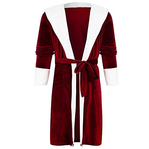 JJHAEVDY Women Soft Plush Robes Hood Personalized Fleece Robe for Women - Long Fluffy Spa Bathrobes Warm Plush Bathrobe