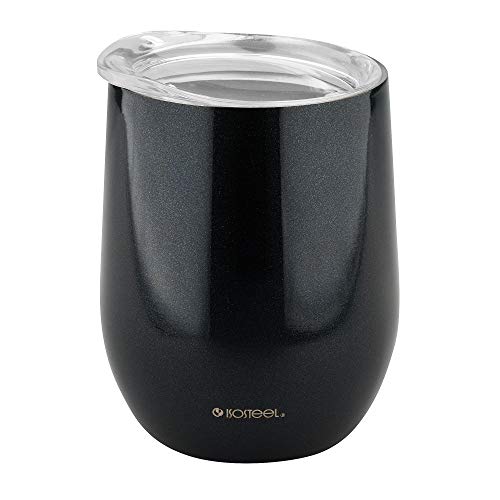Isosteel VA-9591SW Wine Tumbler, double wall vacuum Stainless Steel