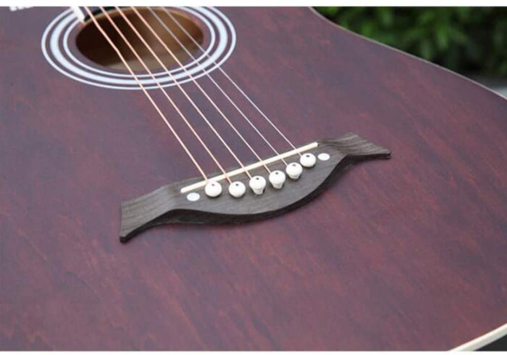 Guitar Kit, String Instrument Electronic Guitar Acoustic Guitar Beginner Classical Guitar Handmade Student Practice Adult Ballad Musical Instrument Spruce Wood Can Carry ( Color : Black , Size : Long-