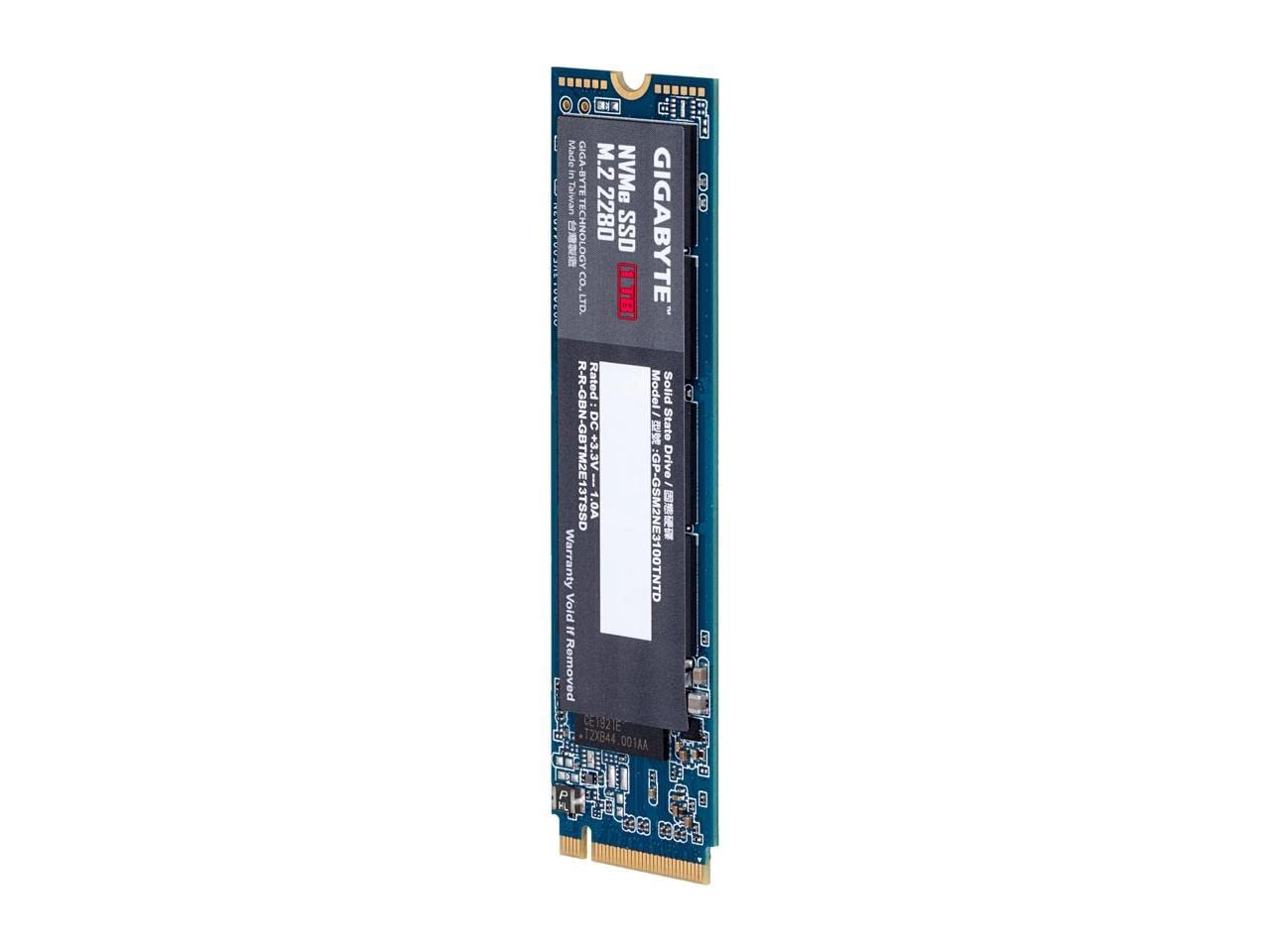 GIGABYTE NVMe 1.3/M.2/PCIe 3.0x4/ 1TB SSD (GP-GSM2NE3100TNTD)