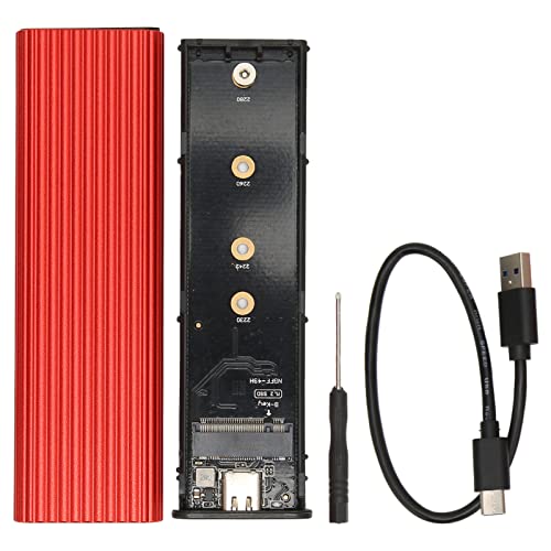 M.2 SSD Enclosure, Tool Free Installation SSD Enclosure for Office for Home