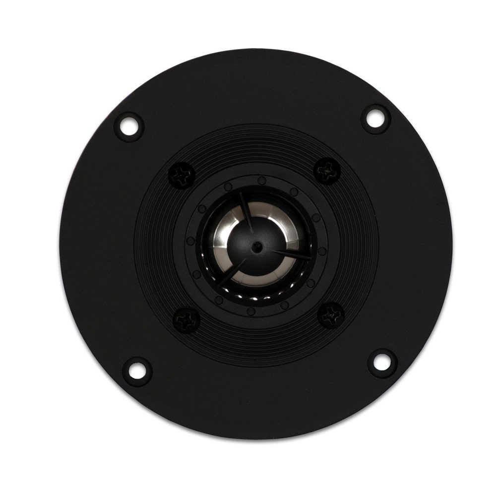 Goldwood Sound, Inc. Sound Module, Titanium Dome Tweeters 120 Watt Each 8ohm Replacement Round 2 Tweeter Pack (GT-324-2)