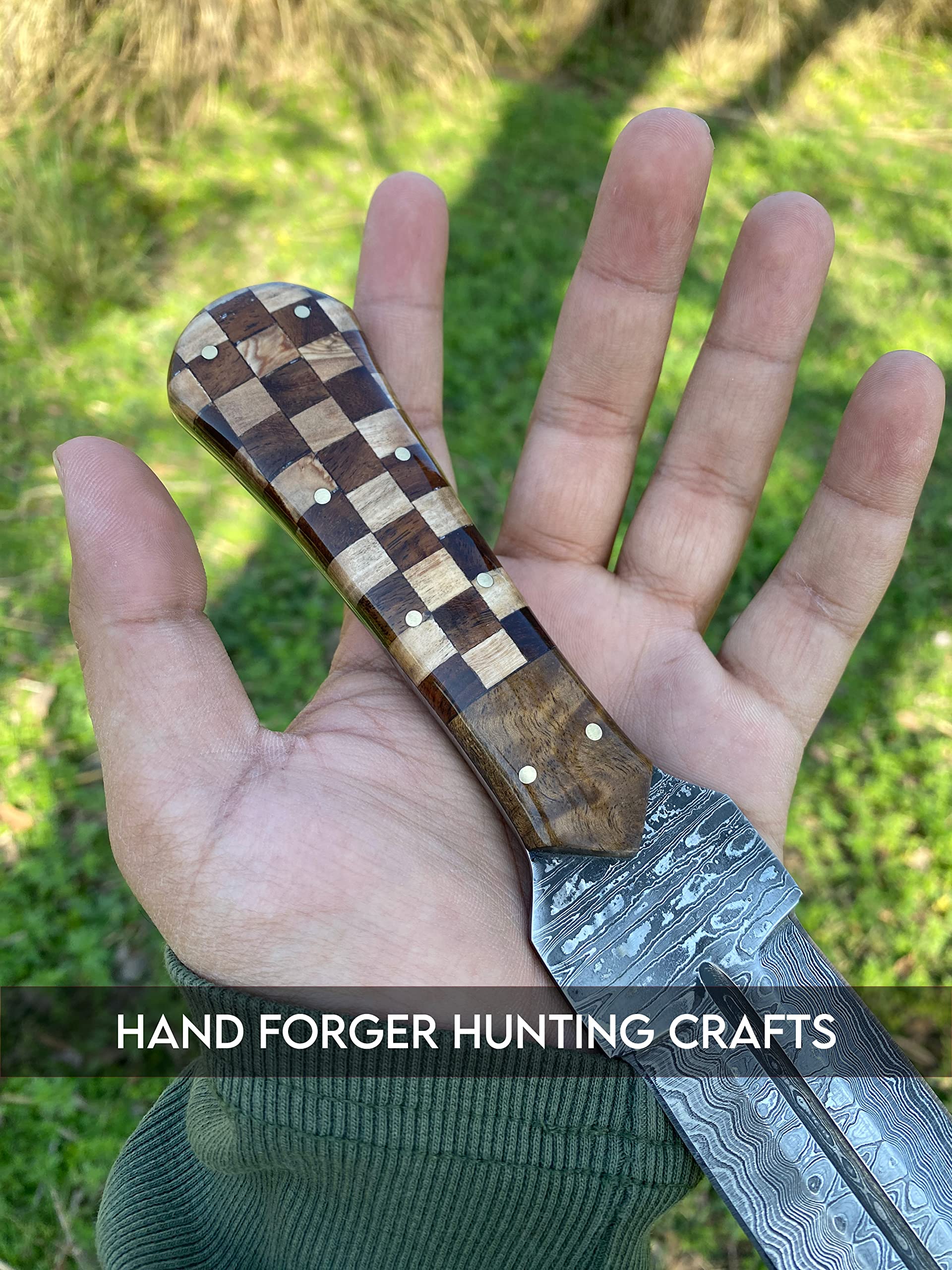 Hand Forger Hunting Crafts Viking Axe Set Hatchet, Throwing Axes, Hand Axe for Him! Woodworking Tools, Viking Gifts for Men, Camping Hatchet, Tomahawk, Bearded Axe Included (RTX 3)