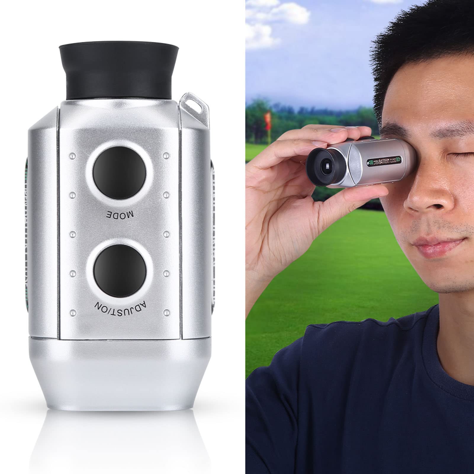 Golf Rangefinder Golf Distance Finder with Sling Storage Bag for Golf Sports