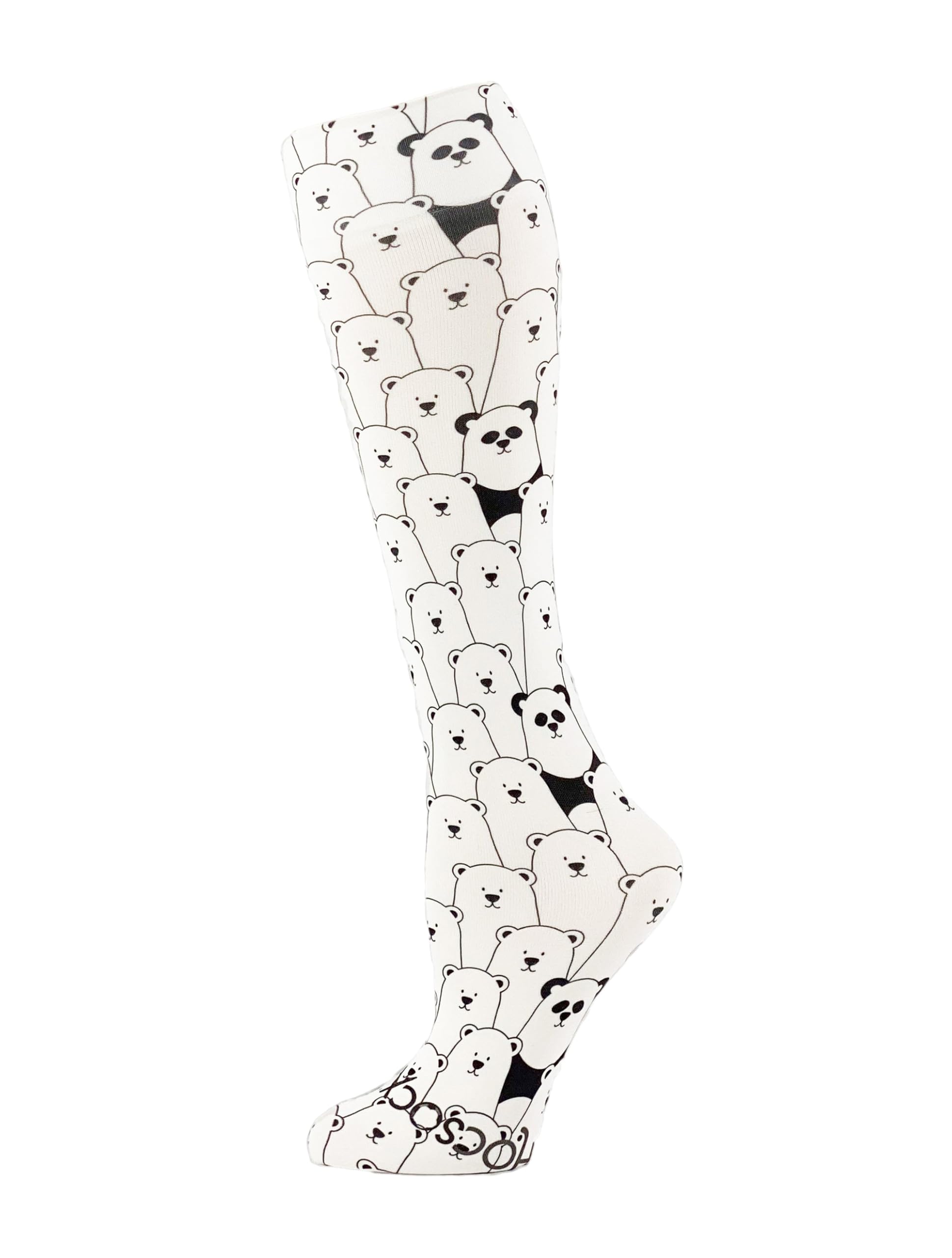 Hocsocx Bears Socks Performance Liner Moisture-Wicking Protection for Field Hockey, Ice Hockey, and Soccer