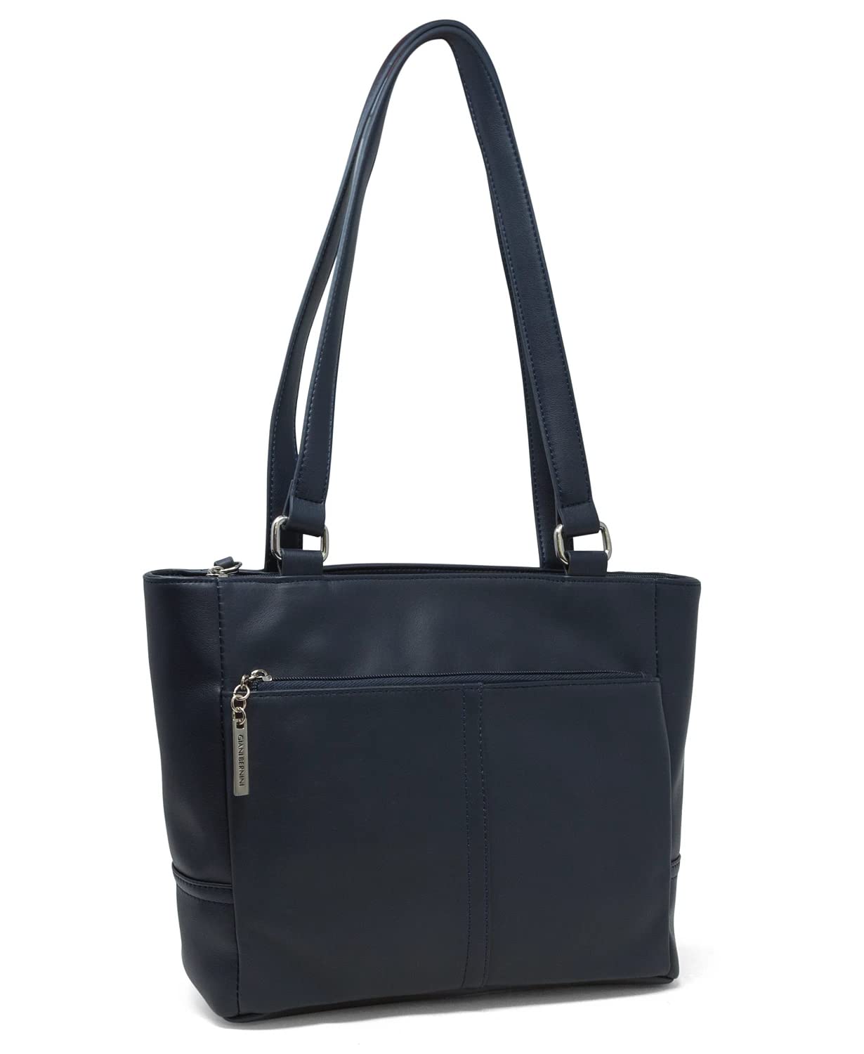 Giani Bernini Nappa Classic Leather Tote (Navy)