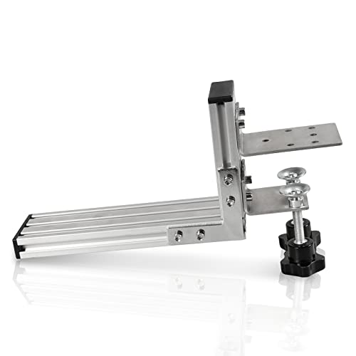 GSTP Gear Shifter Clip L Shape Lever Mounting Bracket Compatible with PC USB Simulator H Gears Shifter 64 Bit Handbrake