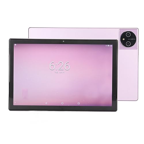 HEEPDD FHD Tablet Support Fast Charging 8 Core CPU 4G Network 8GB RAM 256GB ROM 10.1 Inch Tablet 100-240V Dual Camera for Reading (US Plug)