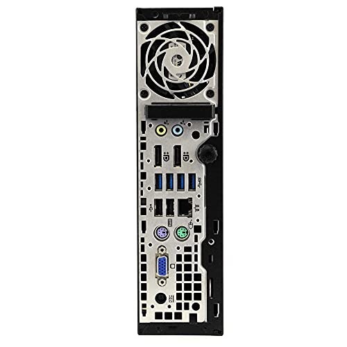 HP Elite 8300 Ultra Slim High Performance Business Desktop Computer, Intel Quad Core i7 Up to 3.9Ghz, 16GB RAM, 480GB SSD, DisplayPort, USB 3.0, Windows 10 Pro (Renewed)
