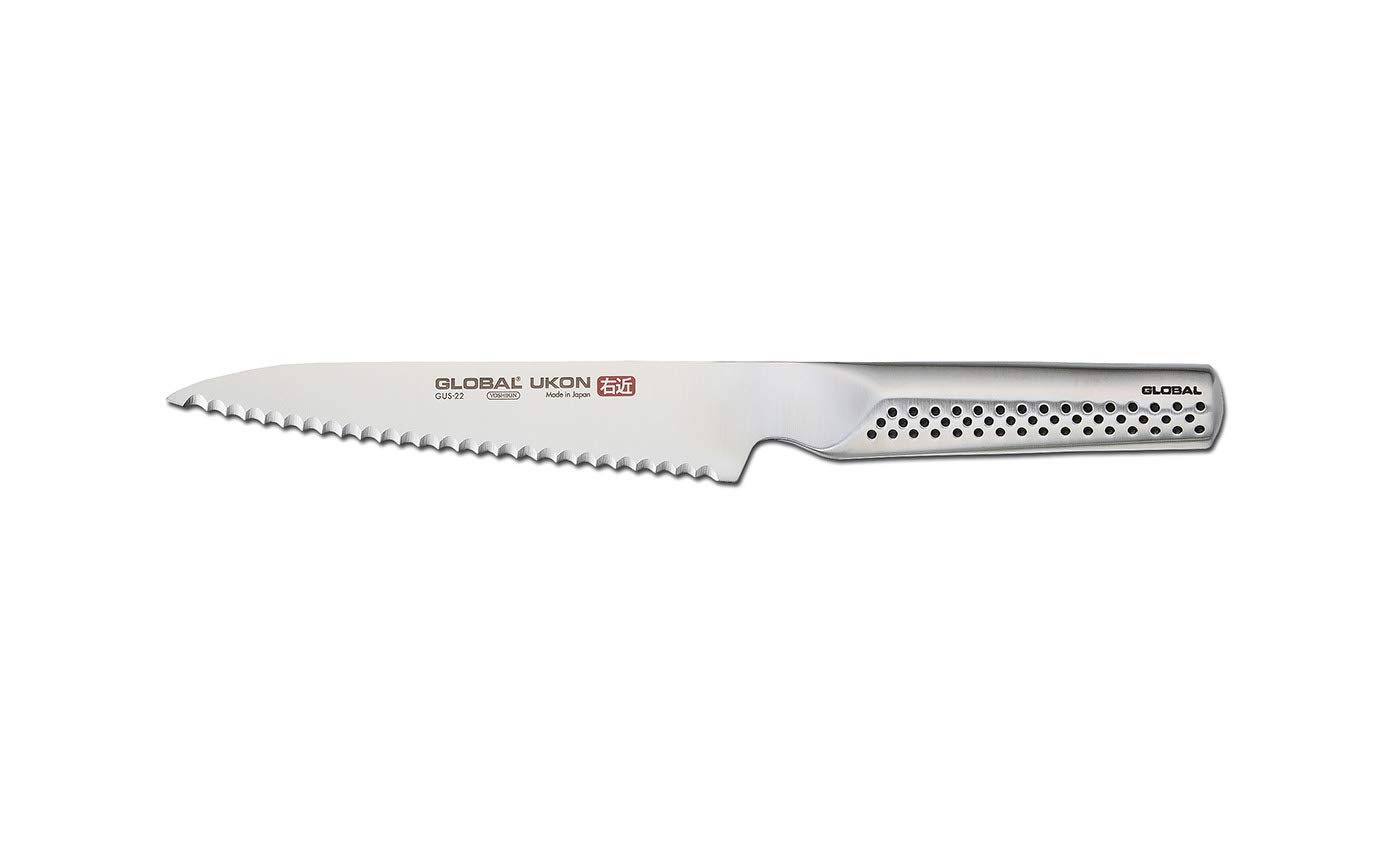 Global Ukon GUS-22-6" Serrated Utility Knife