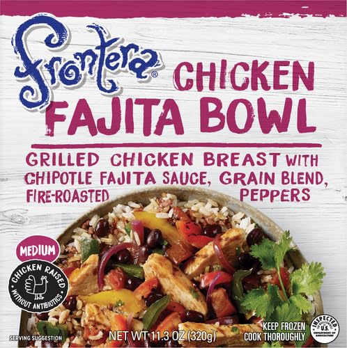 Frontera Chicken Fajita Bowl Frozen Meal, Medium, 11.3 oz