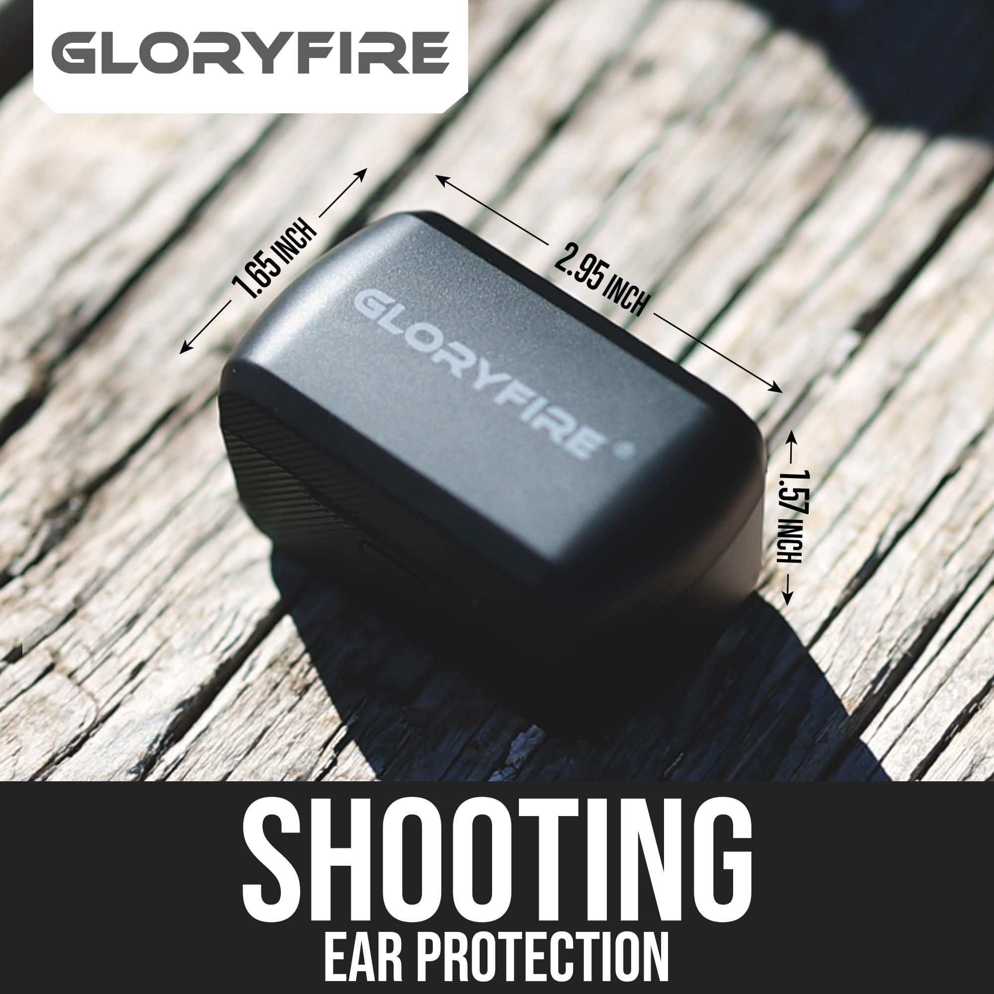 GLORYFIRE Ear Protection for Shooting Electronic Hearing Protection Noise Cancelling Ear Muffs