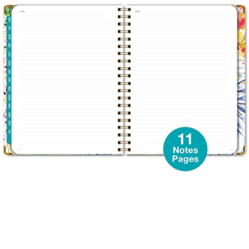 HARDCOVER Academic Year 2023-2024 Planner: (June 2023 Through July 2024) 8.5"x11" Daily Weekly Monthly Planner Yearly Agenda. Bookmark, Pocket Folder and Sticky Note Set (Tree Seasons)